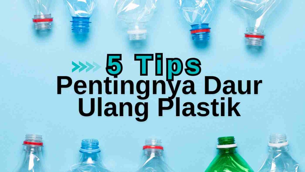 5 Tips Pentingnya Daur Ulang Plastik - Ibu Digital